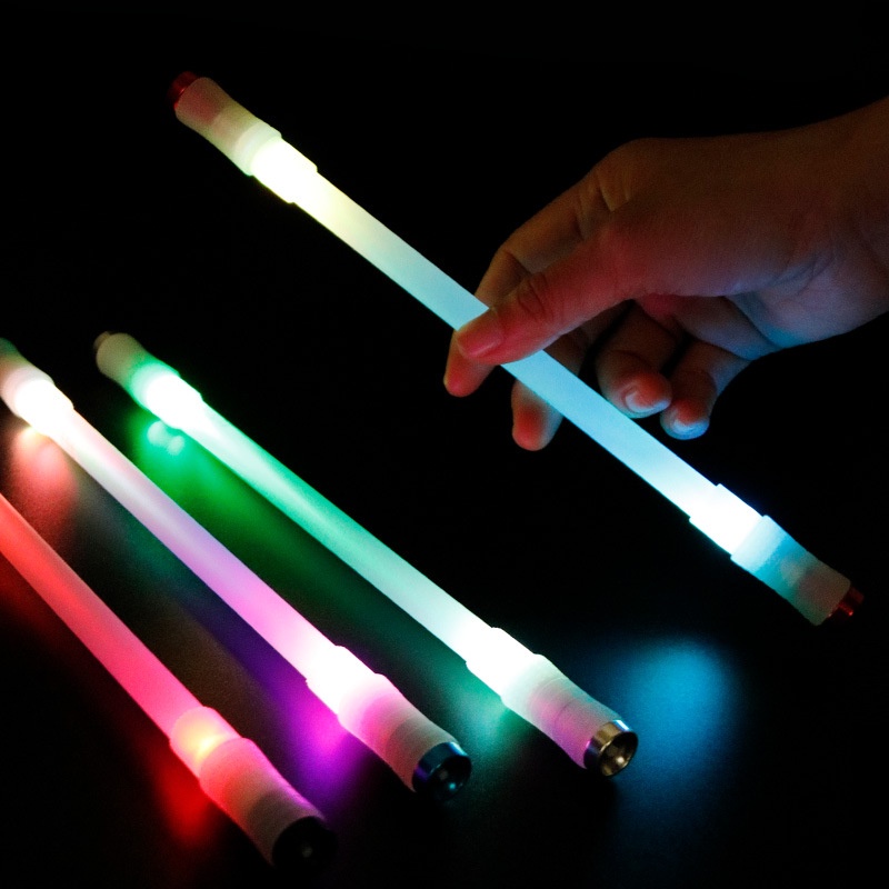 Colorful LED Rolling Spinning Pens /Non Slip Fliping Pen Finger ...