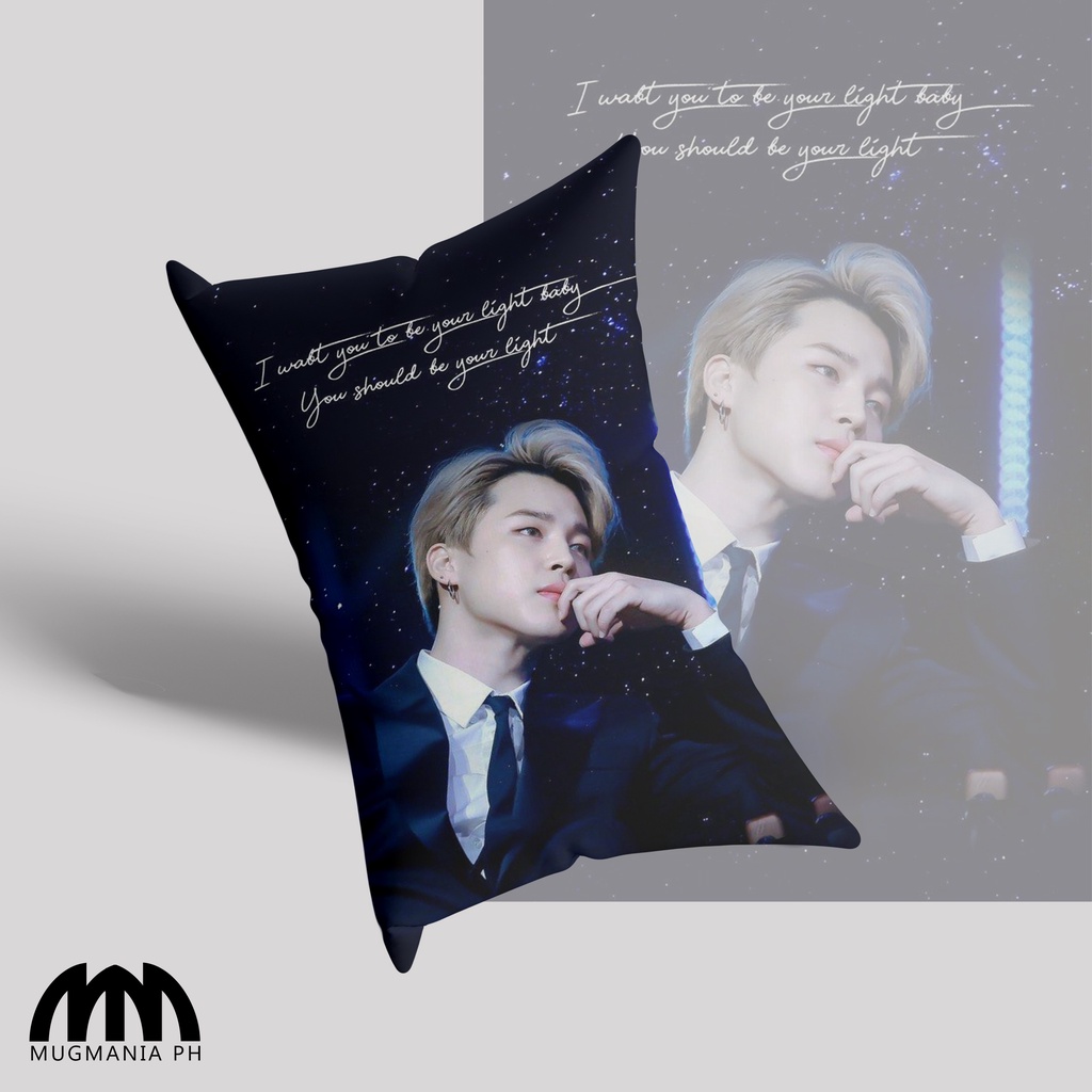 KPOP Pillows -Mugmania- KPOP - Park Jimin Pillows V1 (Available in 3 ...