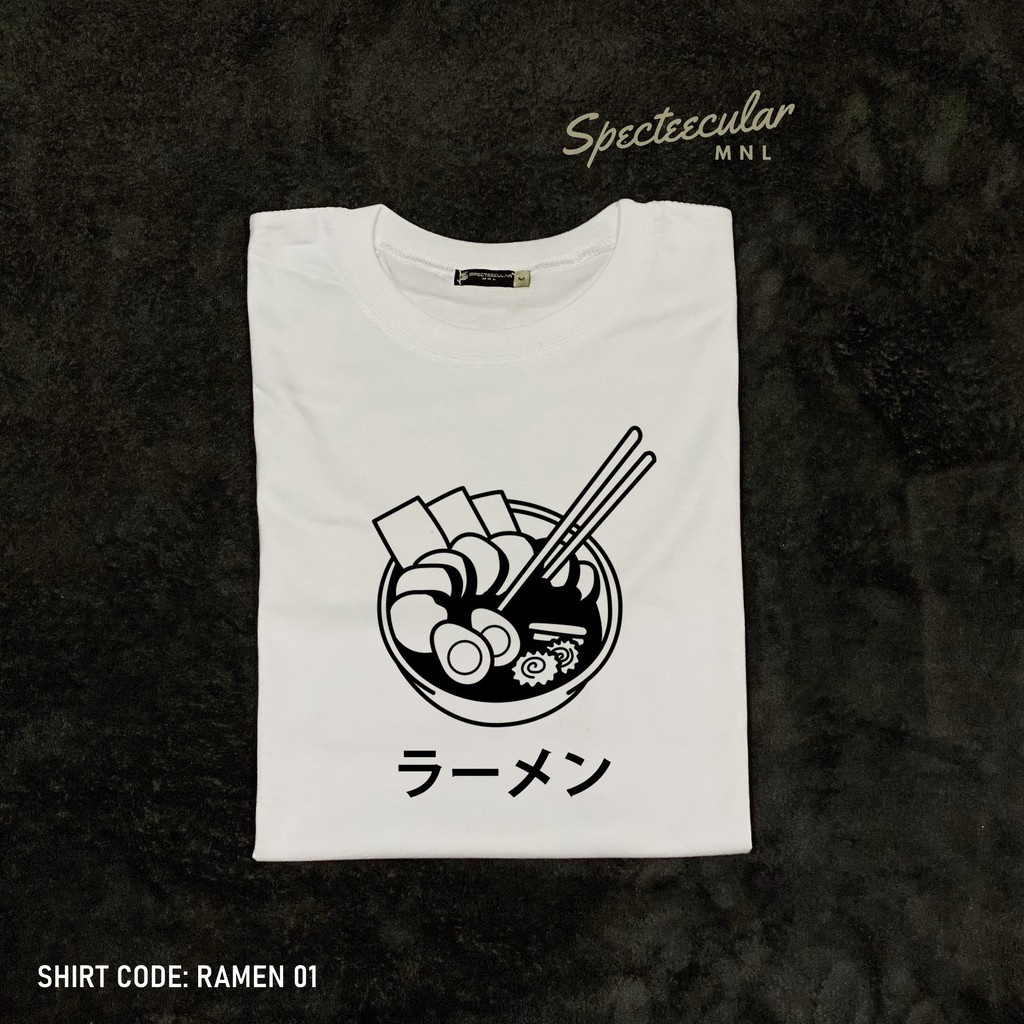 P4 RAMEN ラーメン Tshirt | Specteecular MNL Tee New | Shopee Philippines