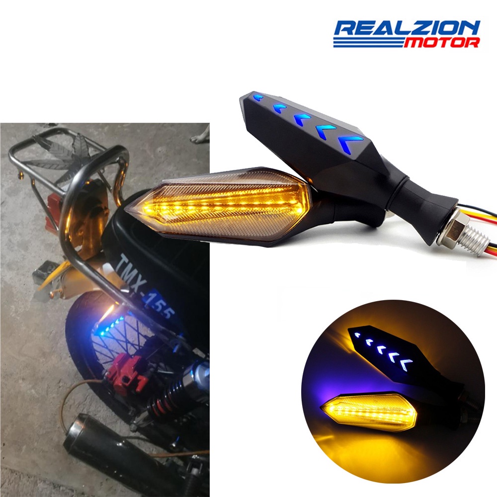 REALZIONMOTOR Led Turn Signal Light For Honda Tmx 155 Tmx155 Flash ...