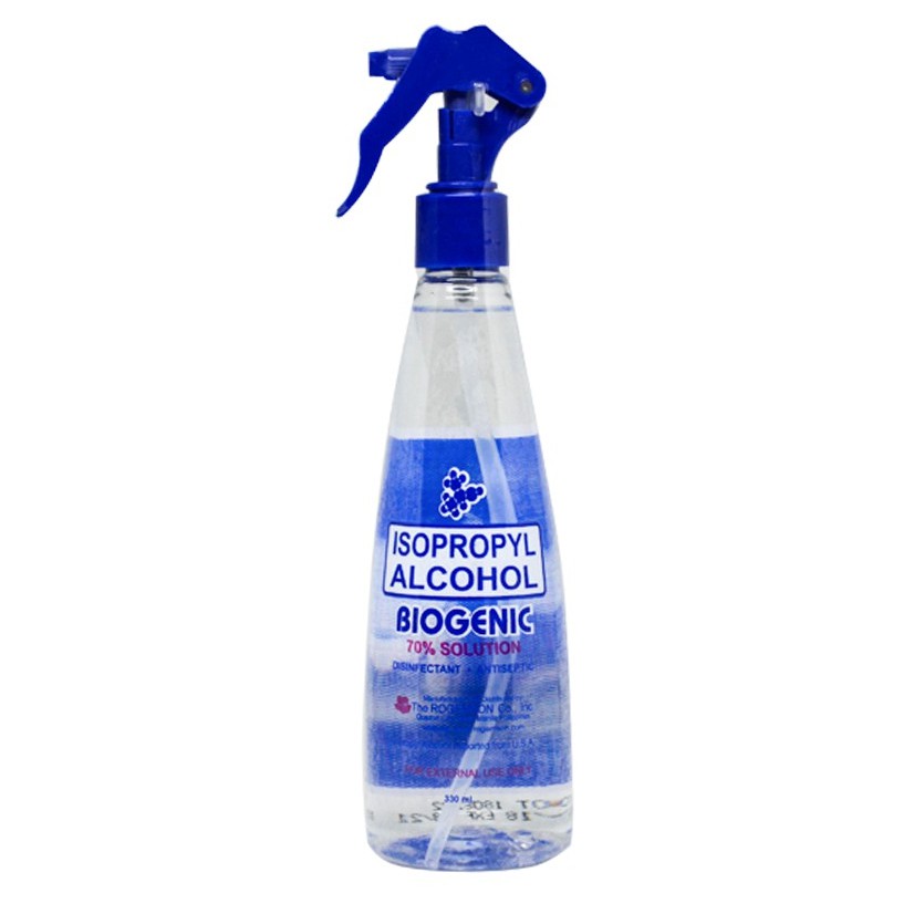 BIOGENIC Isopropyl Alcohol Spray 330ml | Shopee Philippines