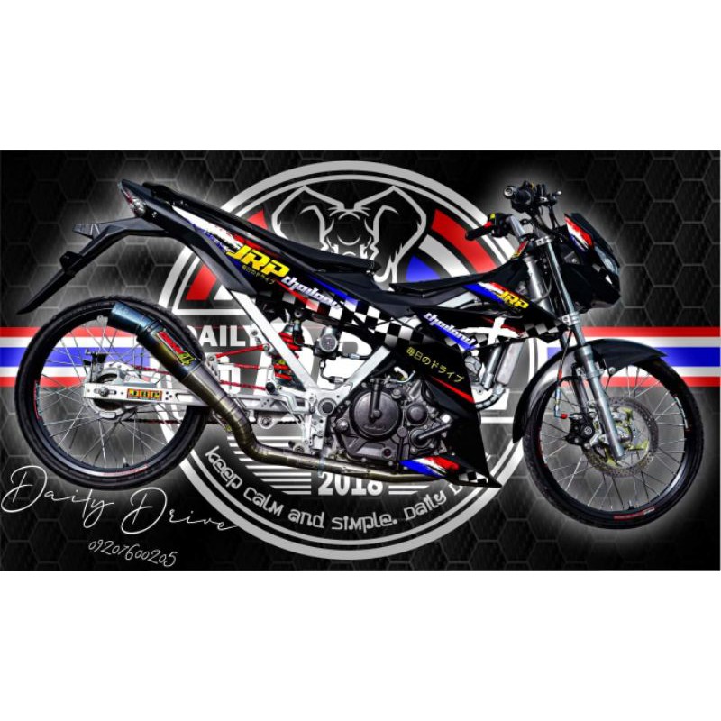 Suzuki Raider 150 Fi and Reborn Decal Sticker (JRP THAILAND ) | Shopee ...