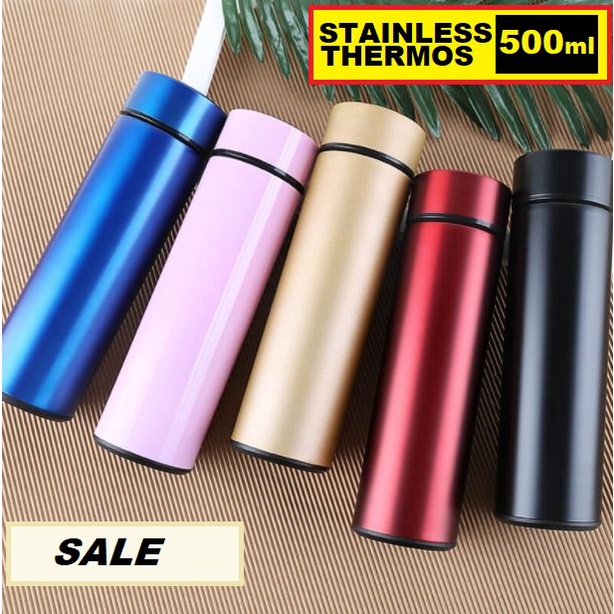 Preserving Thermos Stainless Thermos Bottle Tumbler Hot & Cold 500ML ...