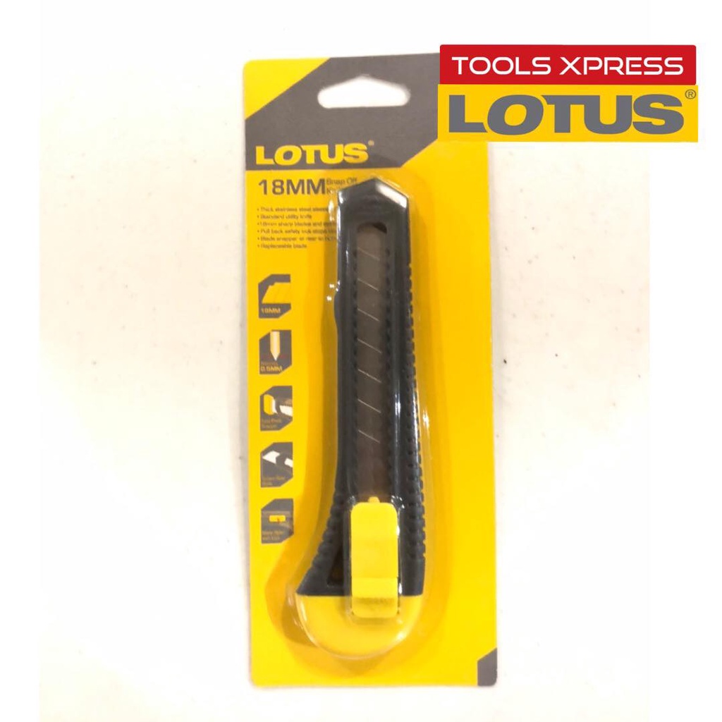 LOTUS Cutter 18mm [LUC870] | Shopee Philippines
