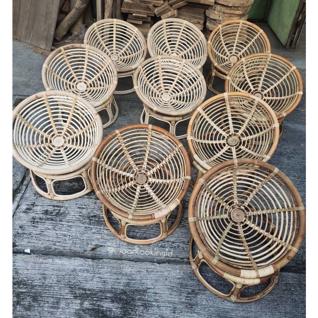 Newborn Props Chair Ring Rattan Chair Mini Papasan Chair | Shopee ...