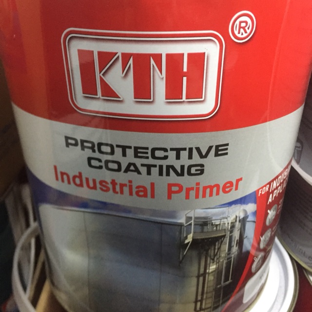 KTH Protective Coating Industrial Primer 3.5 liters for metal ...
