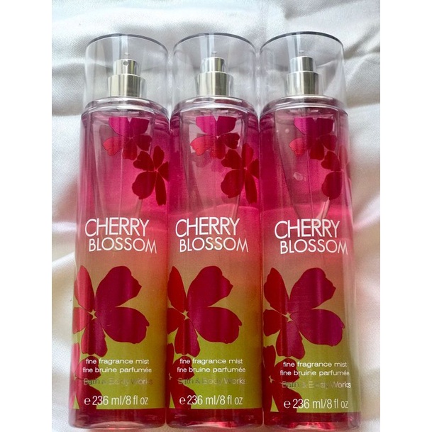 Bath & Body works Cherry Blossom fragrance mist 236 ml per bottle authentic | Shopee Philippines