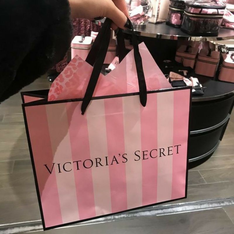 PAPER BAG VICTORIA'S SECRET GIFT BOX ORIGINAL 100% | Shopee Philippines