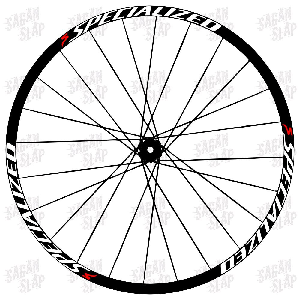 Sticker rims SPECIALIZED Sticker Width 2cm Decal rim mtb downhill ...