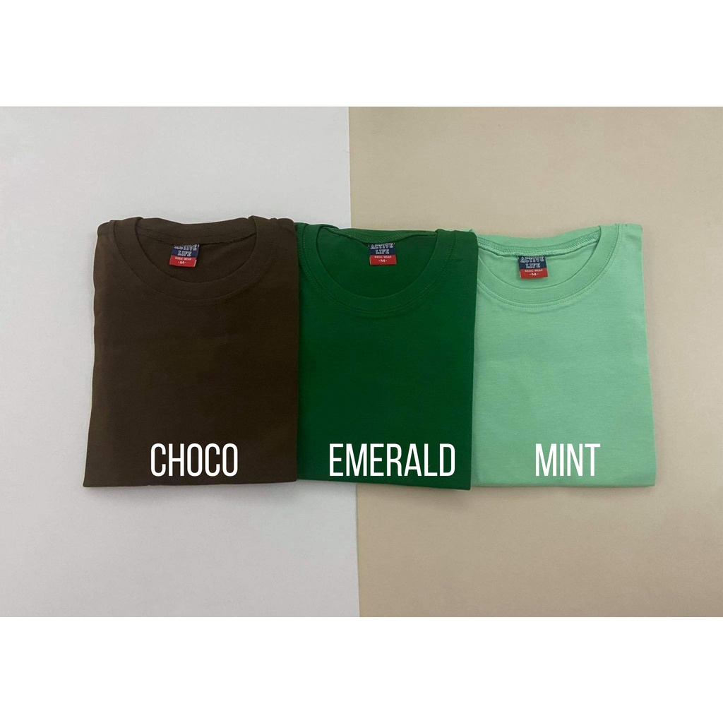 Active Life Round Neck Premium Cotton T-shirt Unisex for Men and Women ...