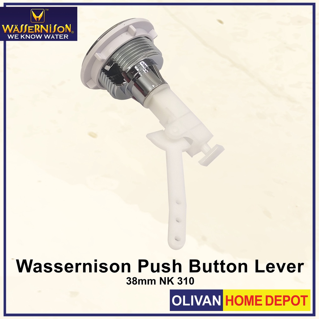 WASSERNISON Toilet Top Mount Push Button Lever 38mm NK 310 | Shopee ...