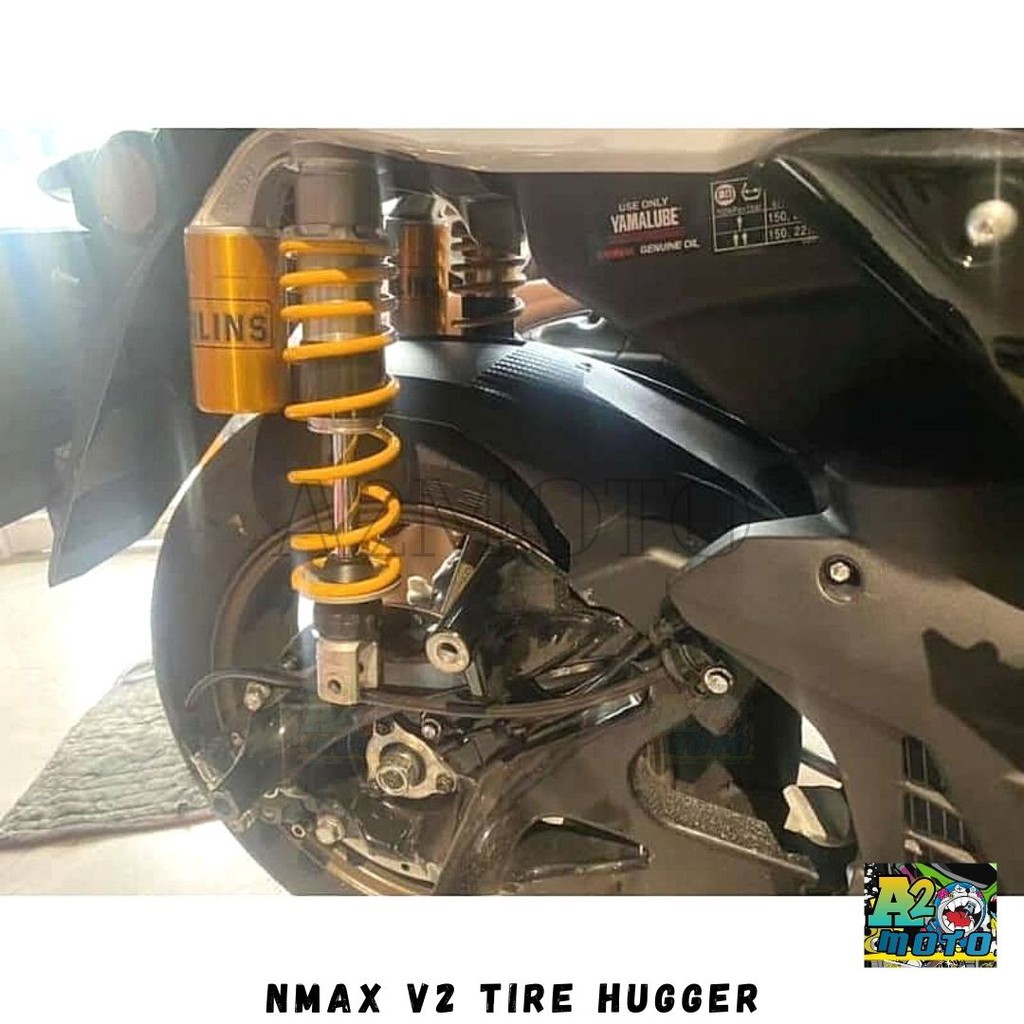 NMAX V1 V2 TIRE HUGGER REAR FENDER and FRONT FENDER EXTENSION | Shopee ...