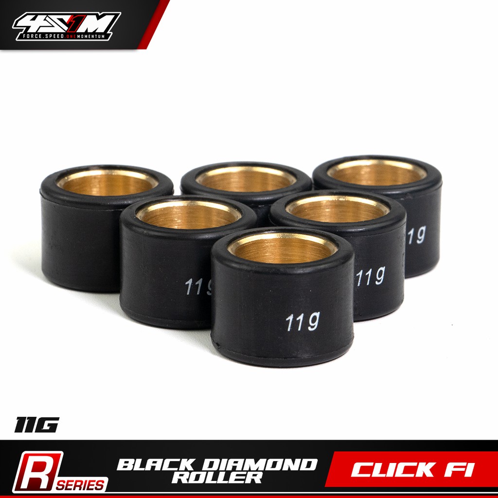 4S1M Black Diamond Roller/Flyball For Click Fi/ Skydrive (11G/13G/14G ...