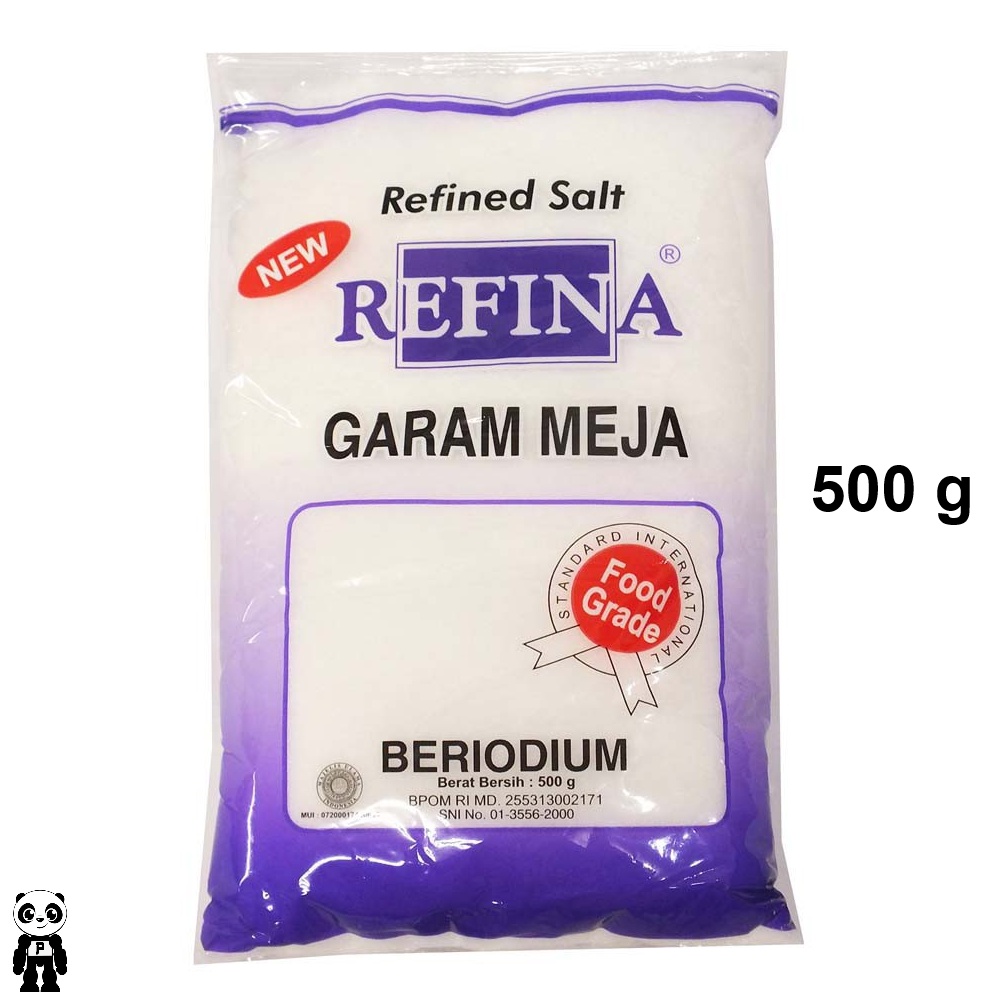 Refined Salt Iodized Table Salt 500g Refined Salt | Shopee Philippines
