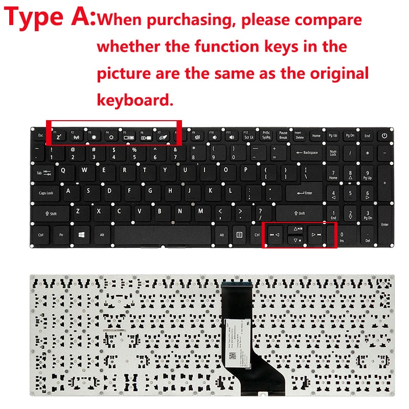 Acer E5-573 aspire 3 - A315-53 A315-21 A315-31 A315-41 A315-51 -522 ...