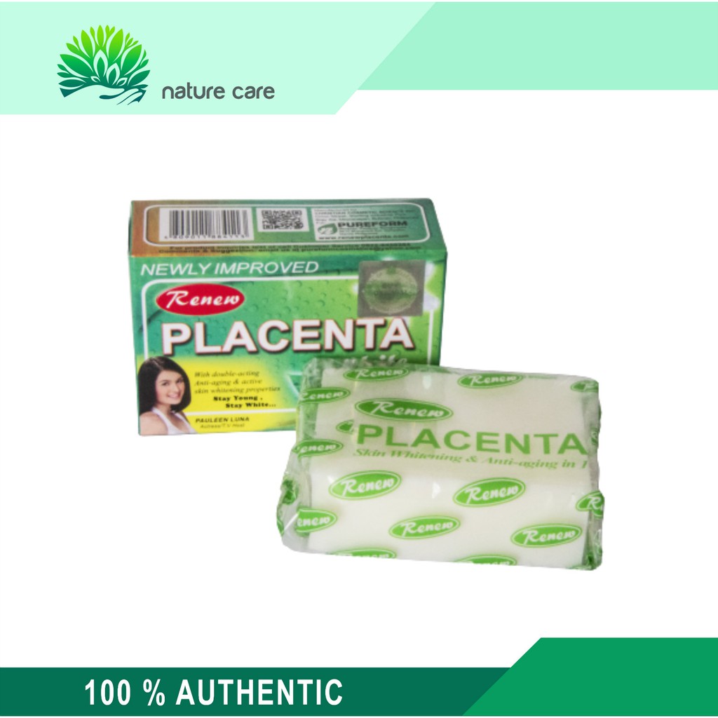 Renew Placenta Whitening Bar 135g (white) | Shopee Philippines