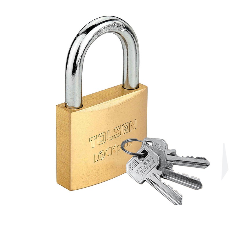 Real Real Real Real Real | Tse | Tolsen 3-Key Industrial Copper Lock ...