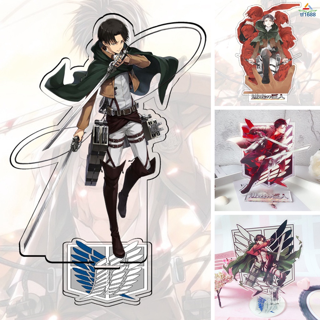 Attack on Titan Levi Ackerman Double-sided Acrylic Stand Figure ...