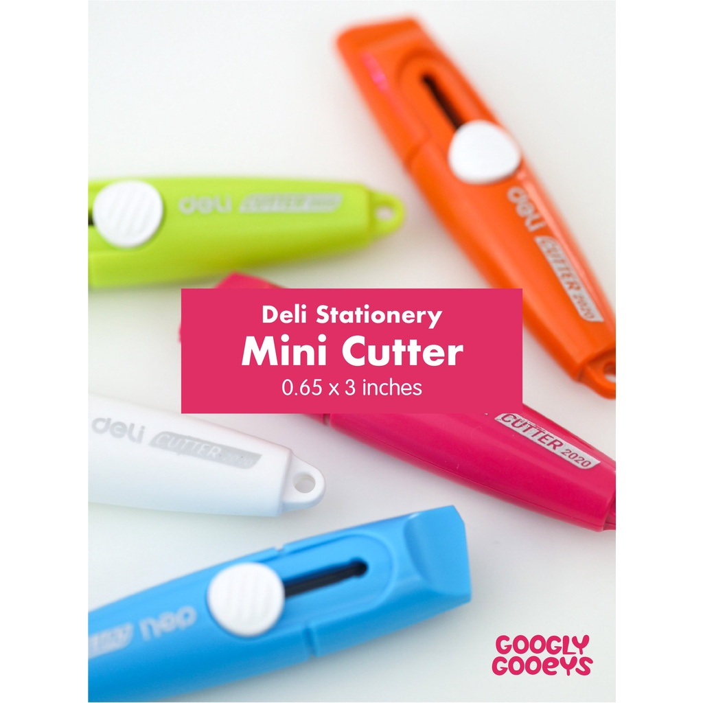 Deli Mini Portable Utility Cutter | Shopee Philippines