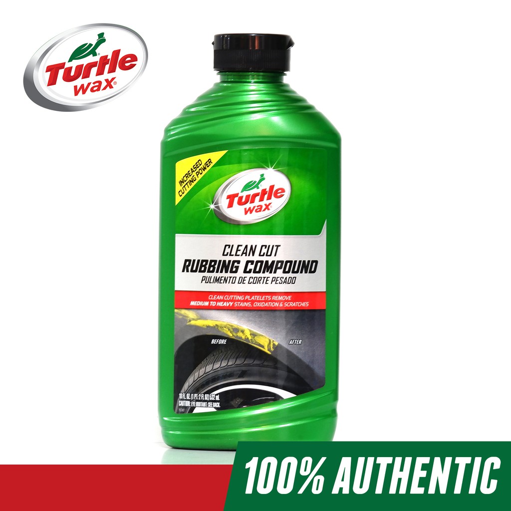 Turtle Wax Clean Cut Rubbing Compound 18 oz. T-415(Outlet) | Shopee ...