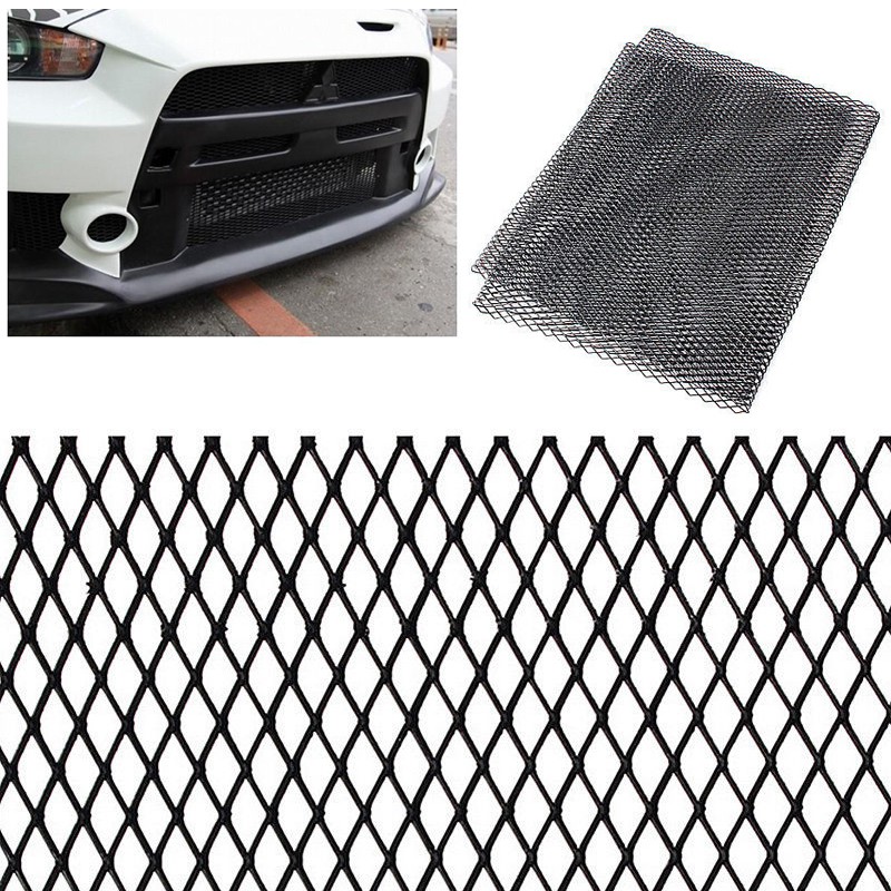 100*33cm Universal Aluminum Car Vehicle Mesh Grille Net Vent Grill ...