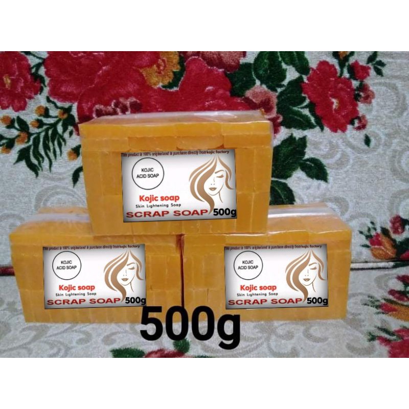 kojic x San scrap soap (500g) | Shopee Philippines