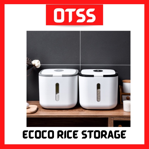 5/10KG Rice Storage Box InsectProof MoistureProof Sealed Rice Dispenser ...
