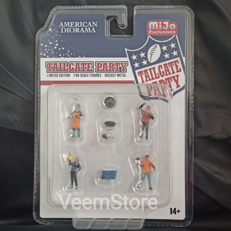 Figure 1:64 American Diorama Tail Gate Party Mijo [diecast] | Shopee ...