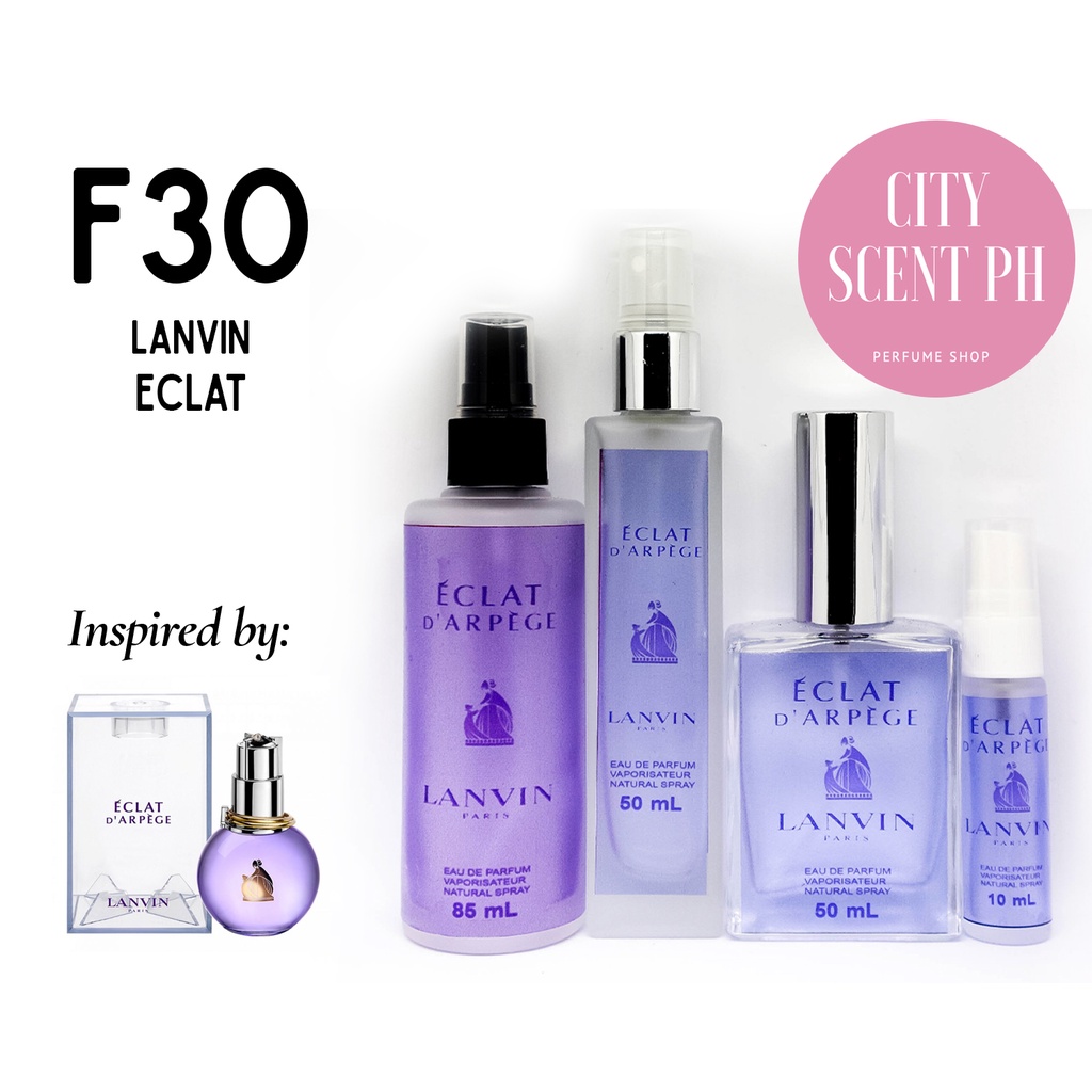 CITY SCENT F30 Inspired Oil Based Perfume | Shopee Philippines