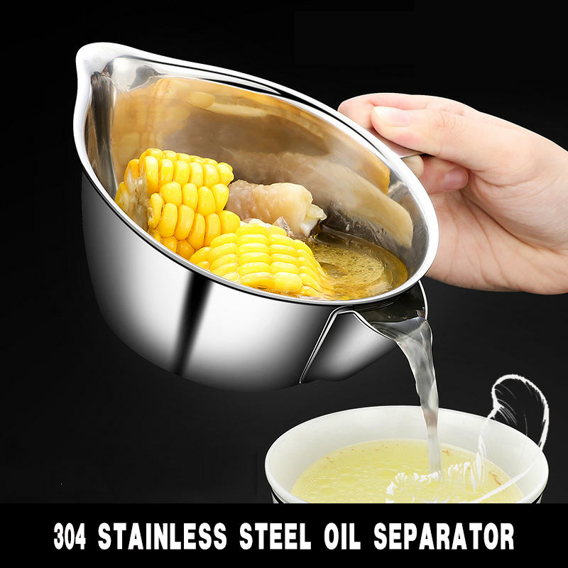 Premium 304 Stainless Steel Fat Separator with Handle: Your Go-to ...