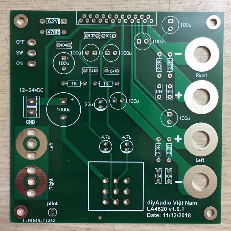 Audio amplifier circuit using LA4620 chip | Shopee Philippines