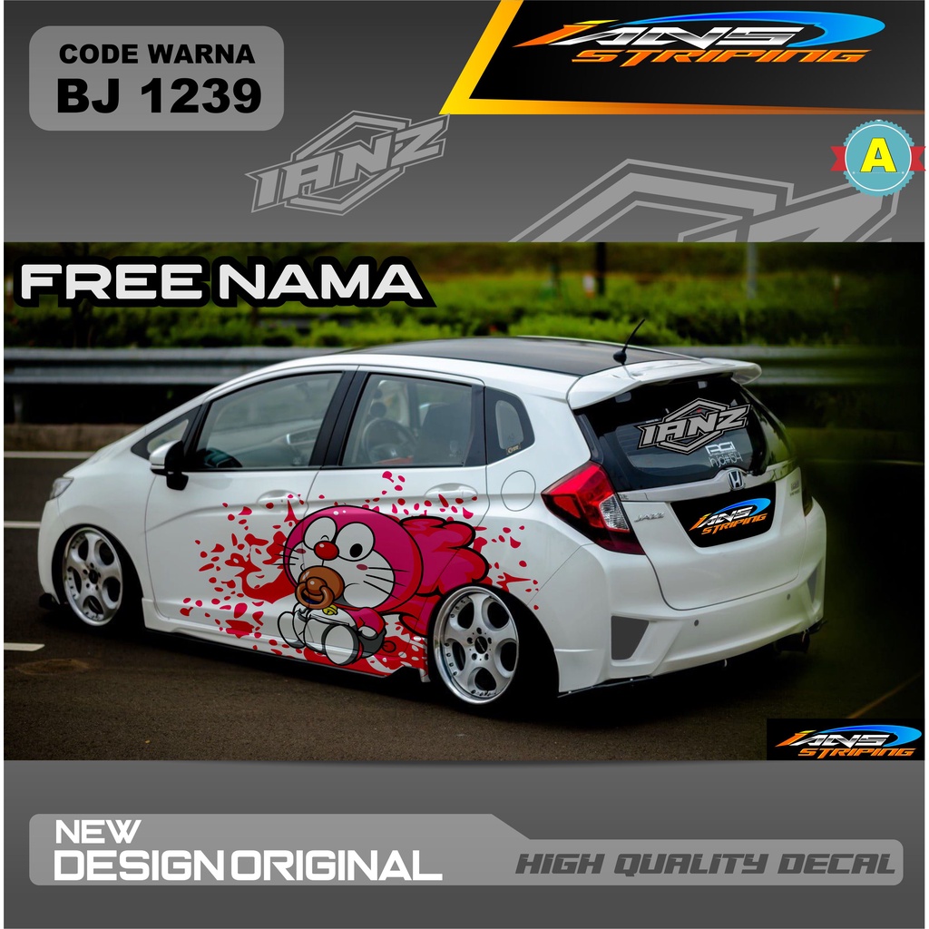 Honda JAZZ Car STICKER/Variation Of BRO AGYA AYLA Car STICKER/Car DECAL ...
