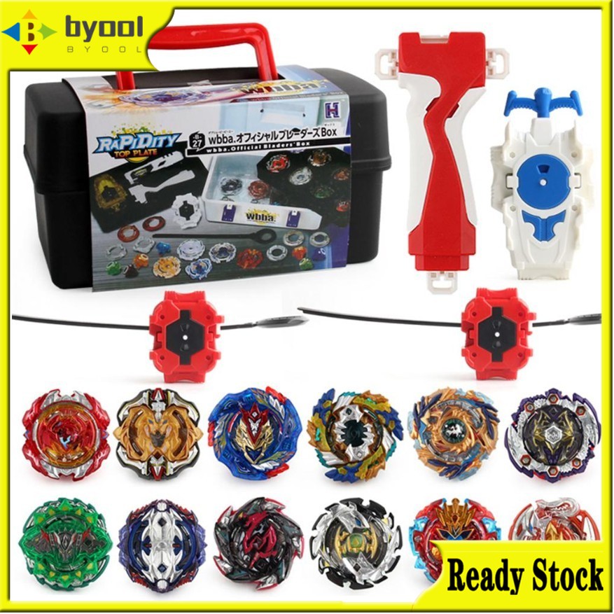 Byool COD Spot 12 Styles Bayblades Metal Fusion Beyblades Set Storage ...