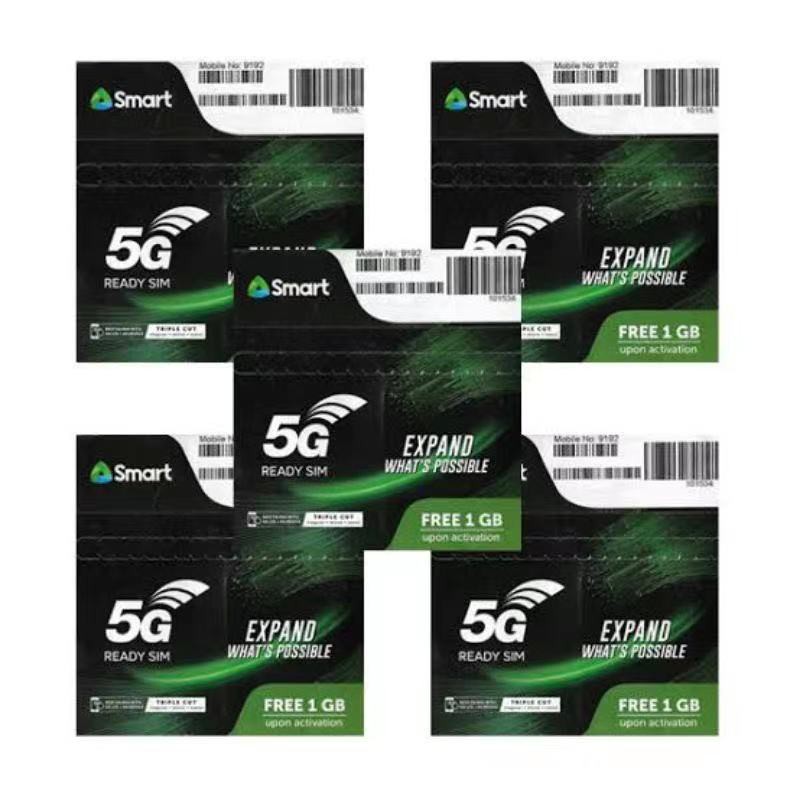 Smart 5G Sim card tricut brand new | Shopee Philippines