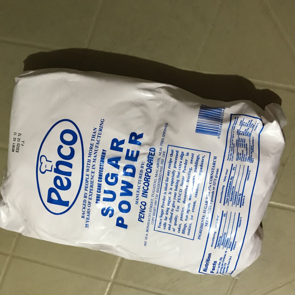 Penco Sugar Powder (5 pounds) | Shopee Philippines