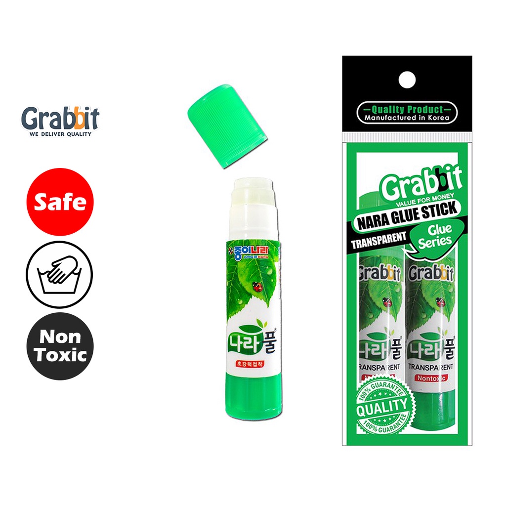Grabbit Glue Stick Nara (8g / Pack) | Shopee Philippines