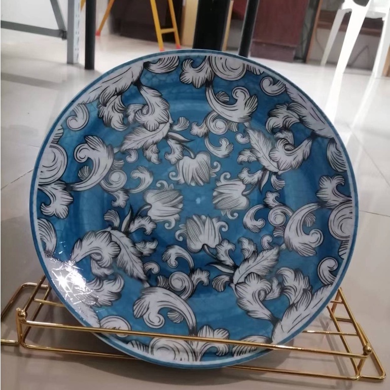9 inches High Quality Dinner Plate Ceramic Plate Deep Rice Plate ...