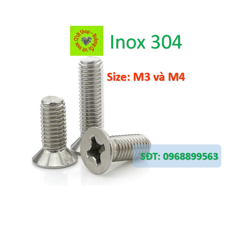 Stainless steel head pake screws size M3 and M4, 4-sided stainless ...