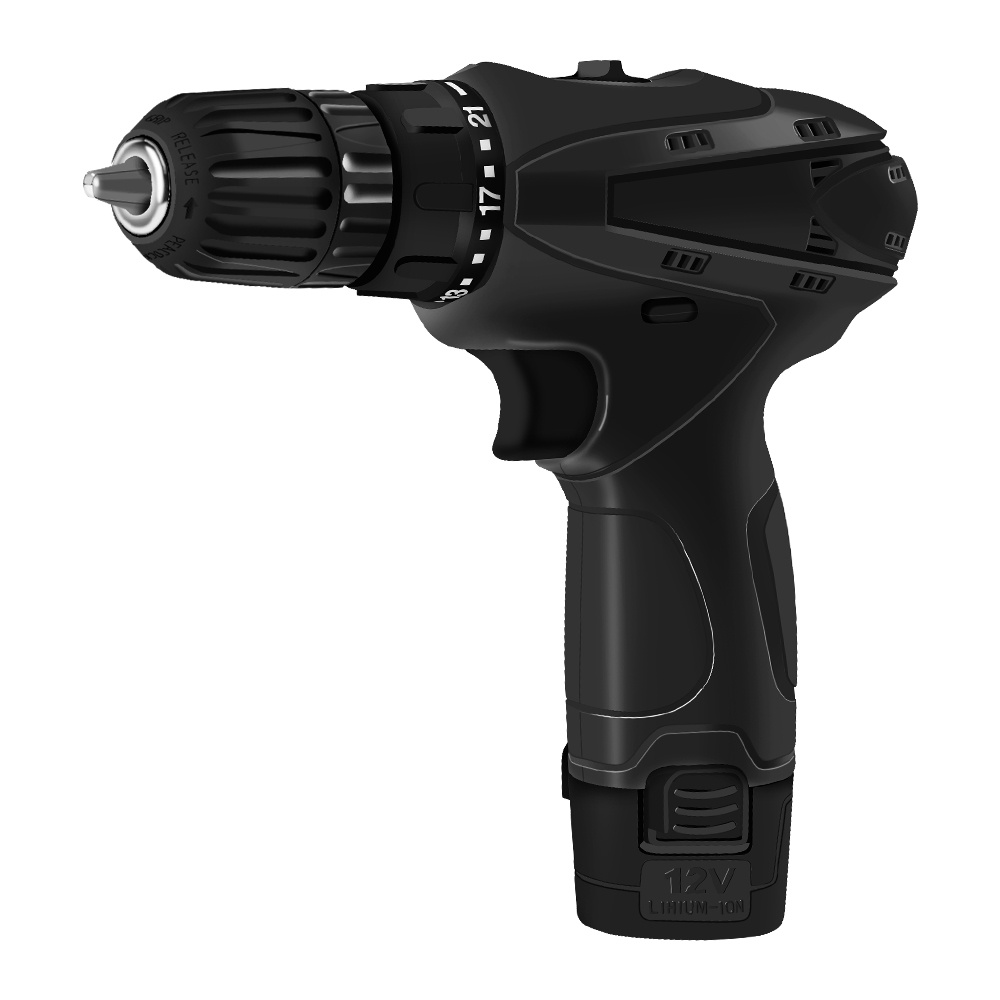 Cordless Drill 12v Power Double Speed With Led Power Indicator Cordless