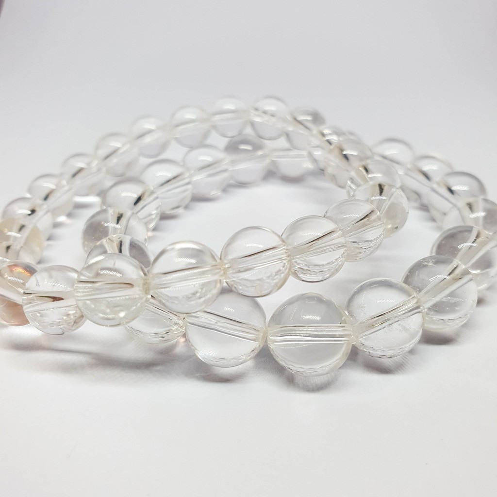 Clear quartz gemstone bracelet | Shopee Philippines