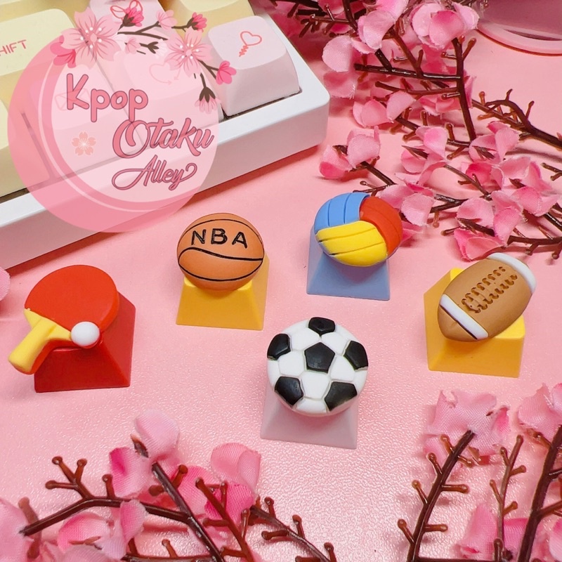 Sports Collection Artisan Keycaps | Kpop Otaku Alley Keycaps | Shopee ...