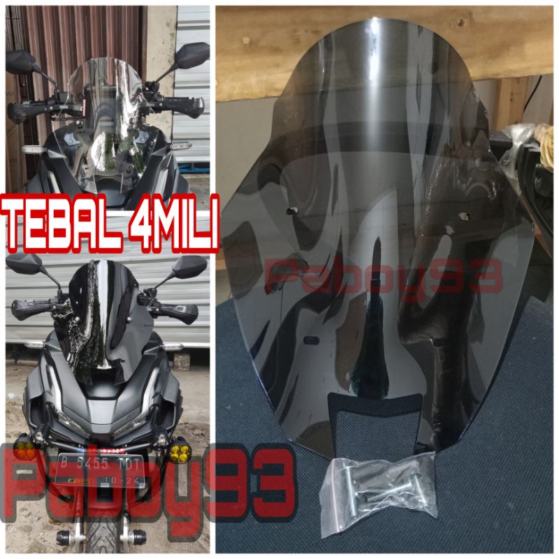 Windshield Adv 150 TDR Sporty V1. Adv160 TDR Sporty Visor. 4 MILLION ...