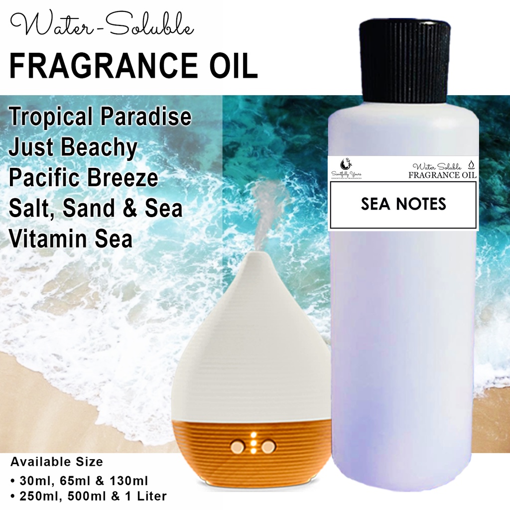 SEA NOTES - Water Soluble Fragrance Oil (30ml, 65ml & 130ml) | Shopee ...