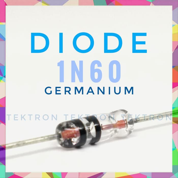 1N60 Germanium Diode, IN60, 50mA, 50V | Shopee Philippines