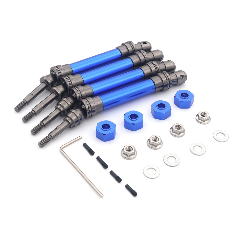 CVD Steel Front Rear Drive Shaft Assembly Heavy Duty for 1/10 Traxxas-s ...