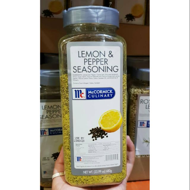 McCormick LEMON & PEPPER Seasoning 680g | Shopee Philippines