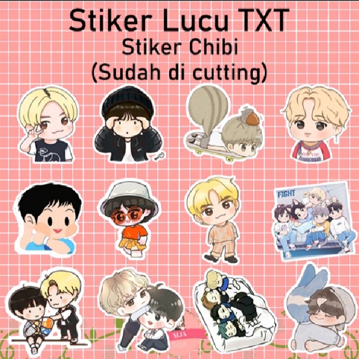 [50PCS Stickers For Overseas Buyers] KPOP Stickers | Kpop CHIBI Sticker ...