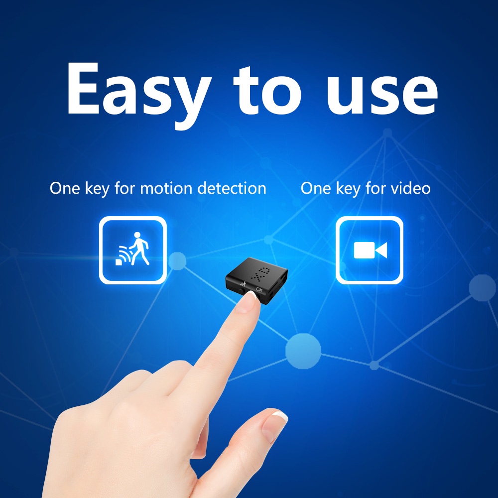 XD Mini CCTV Camera Wifi Connect to Cellphone Hidden camera Mini Camera ...