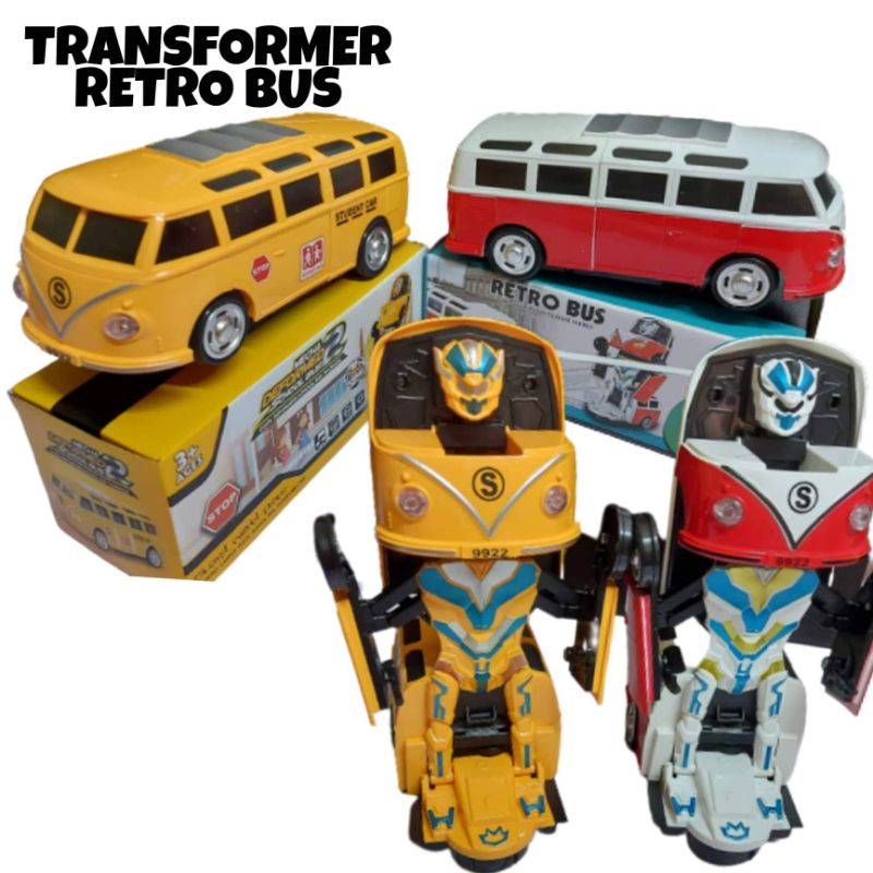 DEFORMATION BUS ROBOT TRANSFORMER TOY | Shopee Philippines