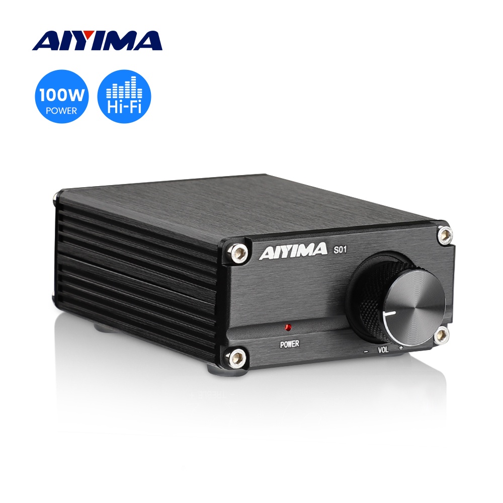 AIYIMA Mini Subwoofer Amplifier Power Board TPA3116 Sound Amplifiers Mono Home Audio Amp 100W ...